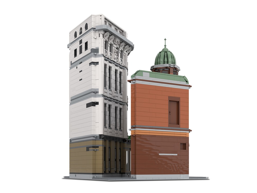 LEGO MOC Flatiron by BrickAtive | Rebrickable - Build with LEGO
