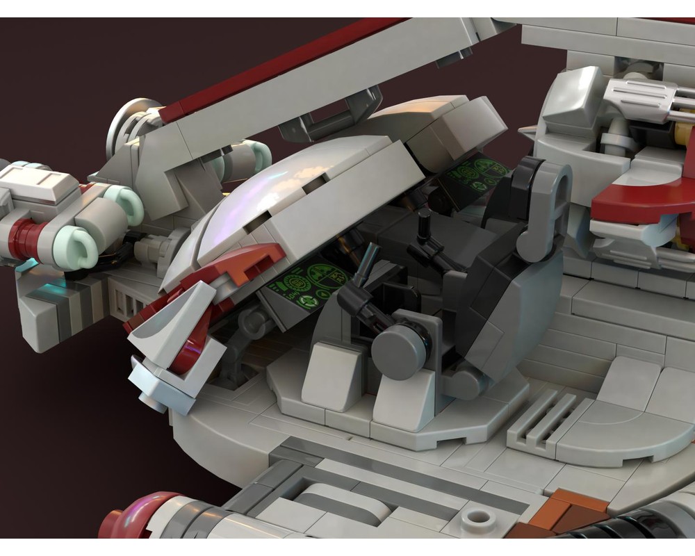 Lego Moc Swamp Speeder Rots Variant By Grababeerandbuildlego