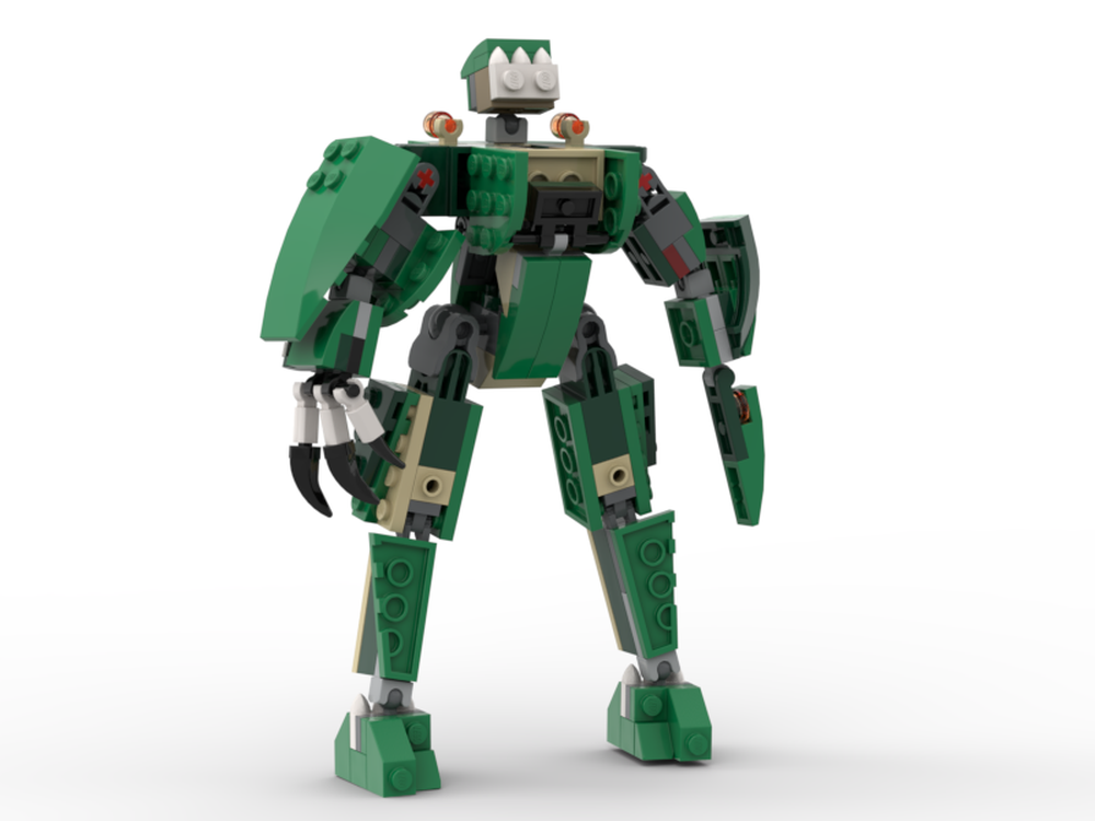 LEGO MOC 31058 lizard man by ddmdx1316 | Rebrickable - Build with LEGO