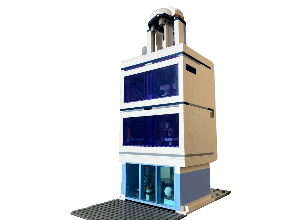 LEGO MOC Space Academy Modular & Shuttle Alternate build of 2x41713 by ...