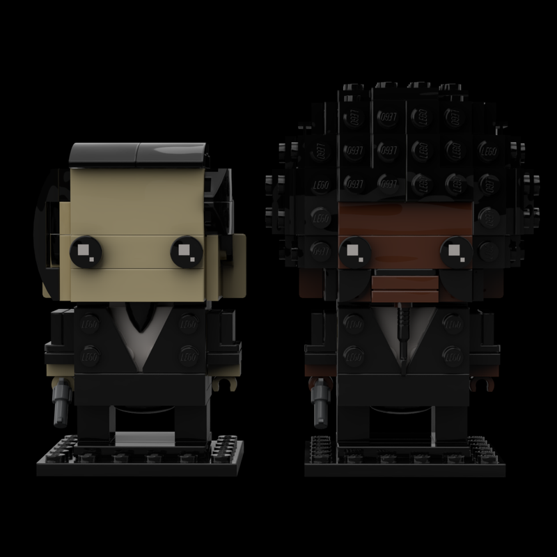 LEGO MOC Pulp Fiction Brickheadz - Vincent Vega and Jules Winnfield by ...