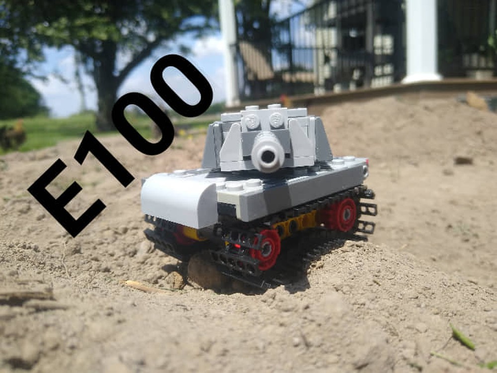 LEGO MOC-185120 E-100 Tank by lewis695 | Rebrickable - Build with LEGO