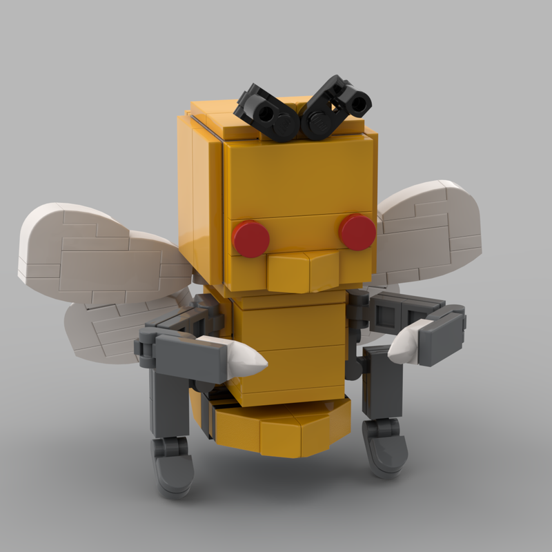 LEGO MOC Beedrill (Pokémon) by herpuderpules | Rebrickable - Build with ...