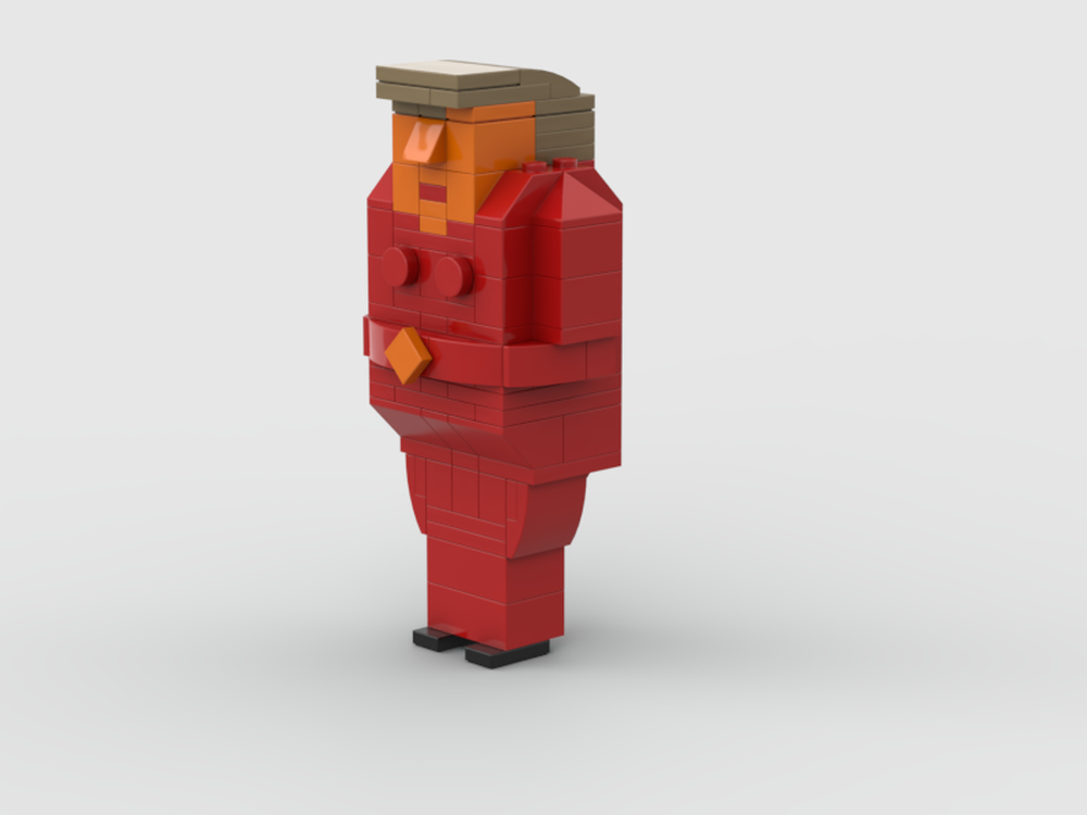 LEGO MOC Angela Merkel by Holgi | Rebrickable - Build with LEGO