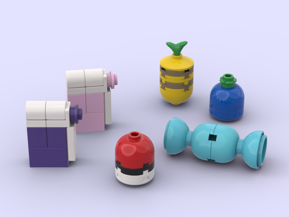LEGO MOC Pokémon Minis Collection by AmyBricks | Rebrickable - Build ...
