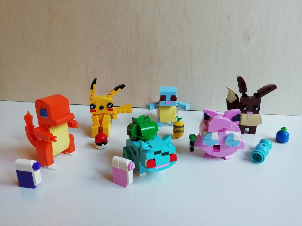 LEGO MOC Pokémon Minis Collection by AmyBricks | Rebrickable - Build ...
