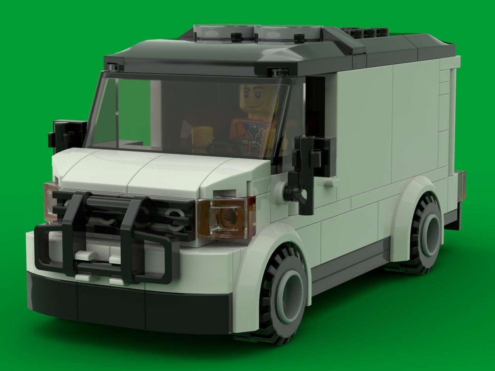 LEGO MOC cargo van by Snorri666 | Rebrickable - Build with LEGO
