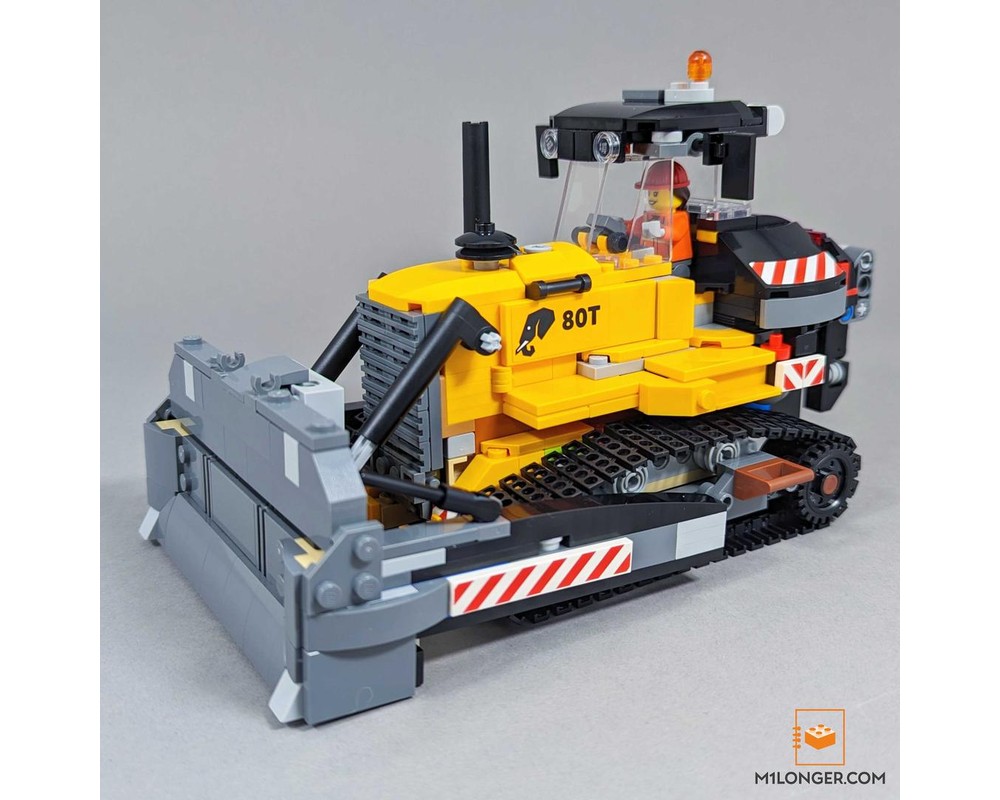 LEGO MOC 60420 Bulldozer by M_longer | Rebrickable - Build with LEGO