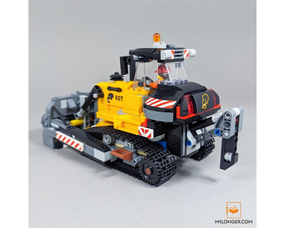 LEGO MOC 60420 Bulldozer by M_longer | Rebrickable - Build with LEGO