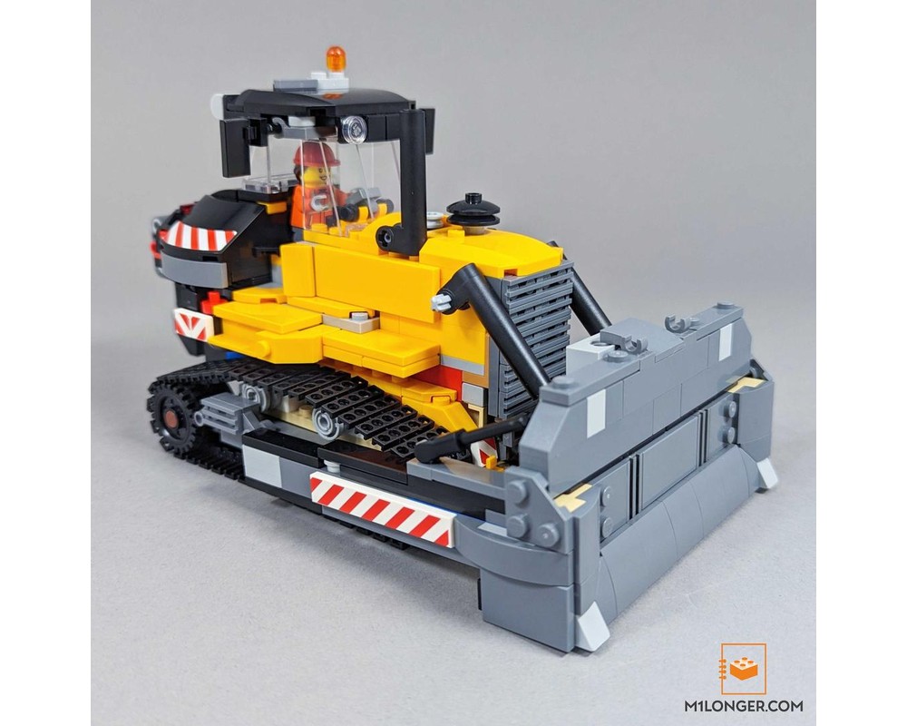 LEGO MOC 60420 Bulldozer by M_longer | Rebrickable - Build with LEGO