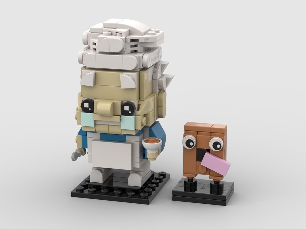 Lego Moc Chef Wendell Brickheadz Cinnamon Toast Crunch By Penguins