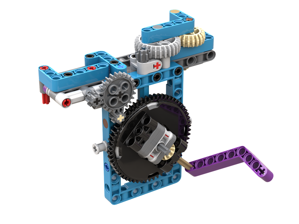 LEGO MOC High Blocks FLL Robot Arm with 2 Degrees of Freedom by ...