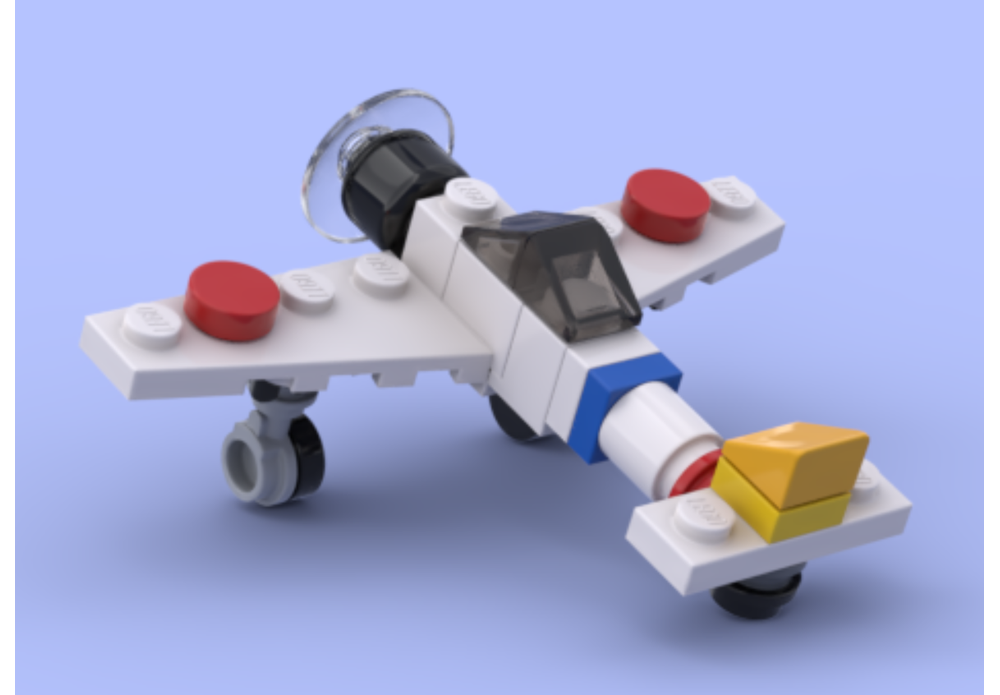 LEGO MOC Lego mini Mitsubishi A6M "Zero" by Soulfire_160 | Rebrickable ...