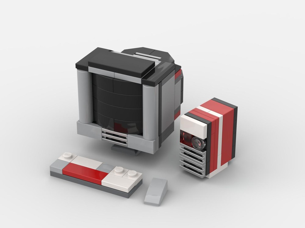 LEGO MOC 31146 Old School PC by BrickBash | Rebrickable - Build with LEGO