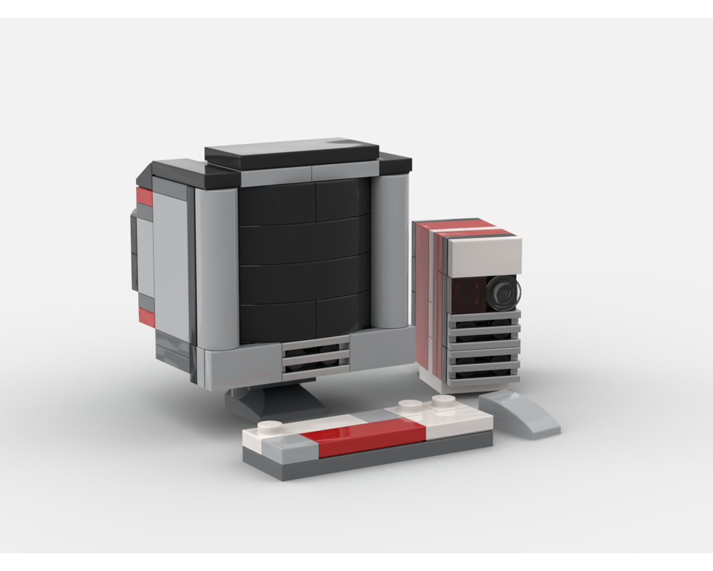 LEGO MOC 31146 Old School PC by BrickBash | Rebrickable - Build with LEGO