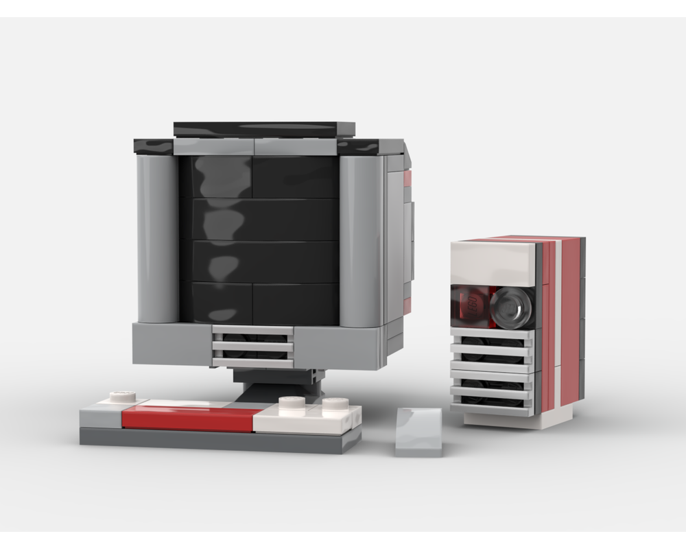LEGO MOC 31146 Old School PC by BrickBash | Rebrickable - Build with LEGO
