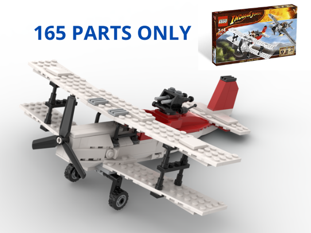 LEGO MOC 7198 Indiana Jones' Stampe SV.4 Biplane by Neits89 ...