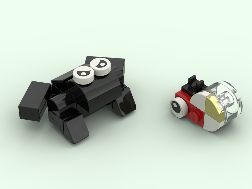 LEGO MOC Happy frog by EVA001 | Rebrickable - Build with LEGO