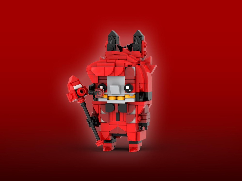 LEGO MOC Alastor Brickheadz LEGO MOC - Hazbin Hotel by Eugenio Iacono ...