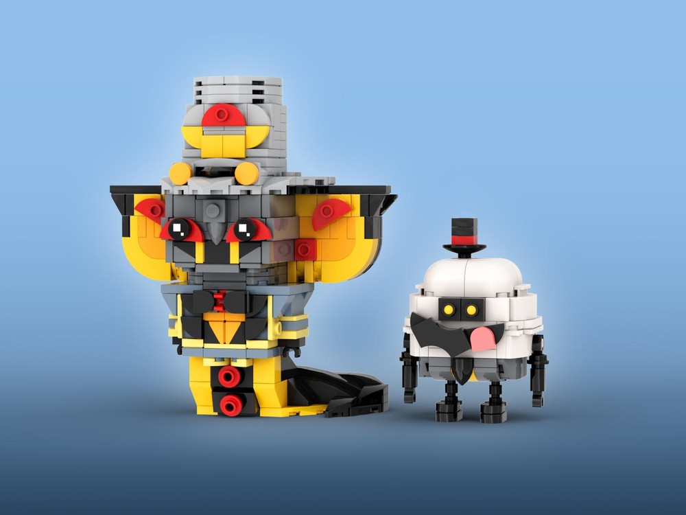 LEGO MOC Sir Pentious & Egg Boiz Brickheadz LEGO MOC - Hazbin Hotel by ...