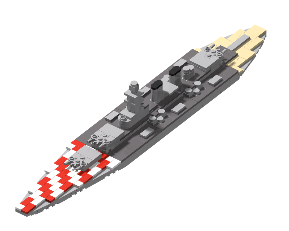 LEGO MOC 1:560 Scale RN Lepanto(WOWS) by yamato534 | Rebrickable ...