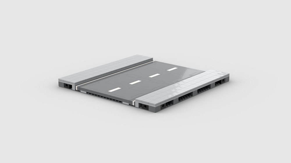 LEGO MOC MILS Straight Road by AidanDaDoolphin | Rebrickable - Build ...