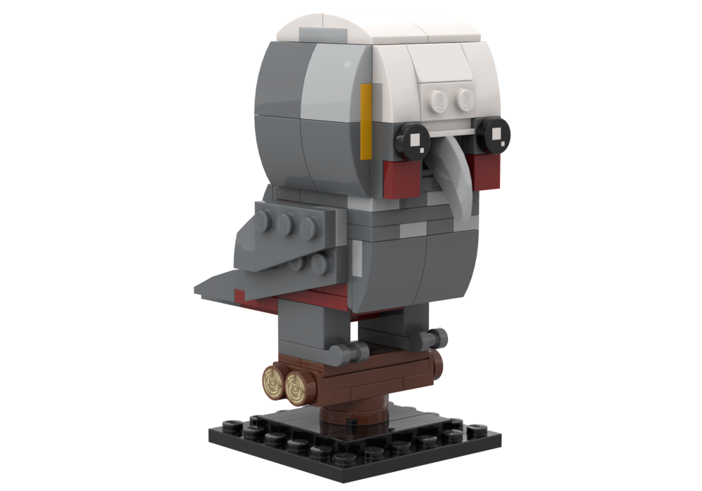 LEGO MOC New Zealand Kaka: Birdheadz by OrchardBuilds | Rebrickable ...