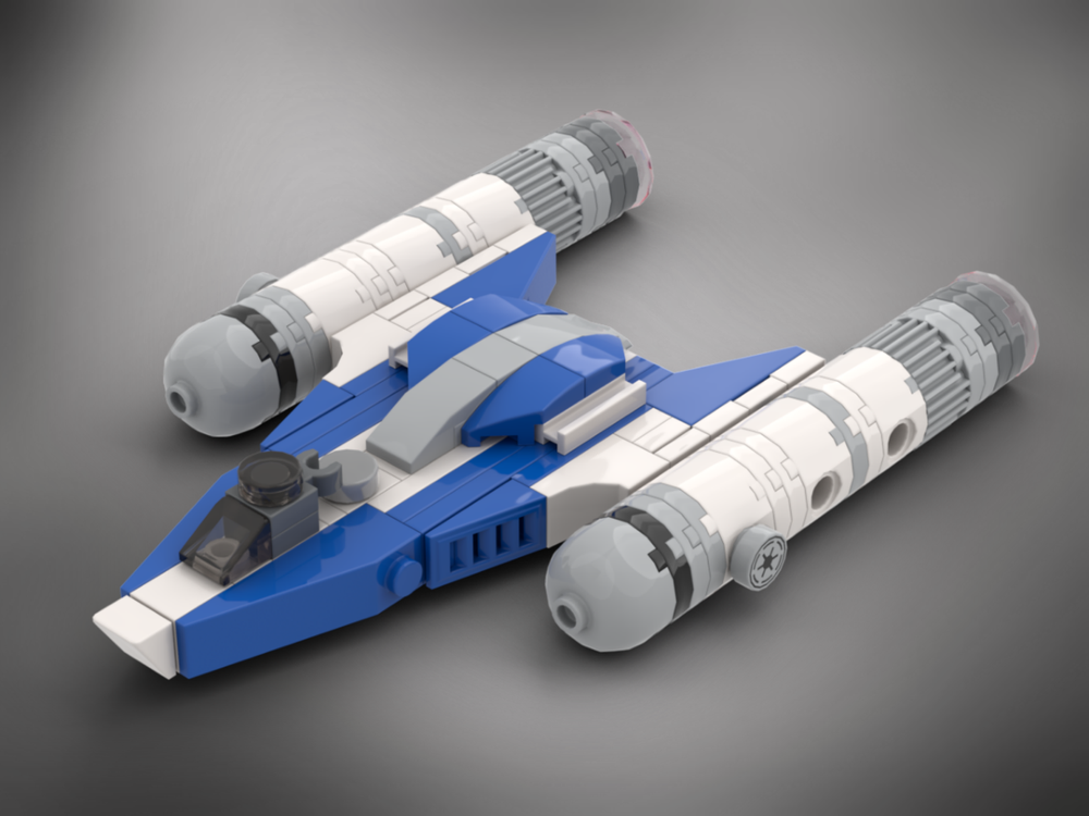 LEGO MOC Captain Rex's Y wing Starfighter by Ant0noo | Rebrickable ...