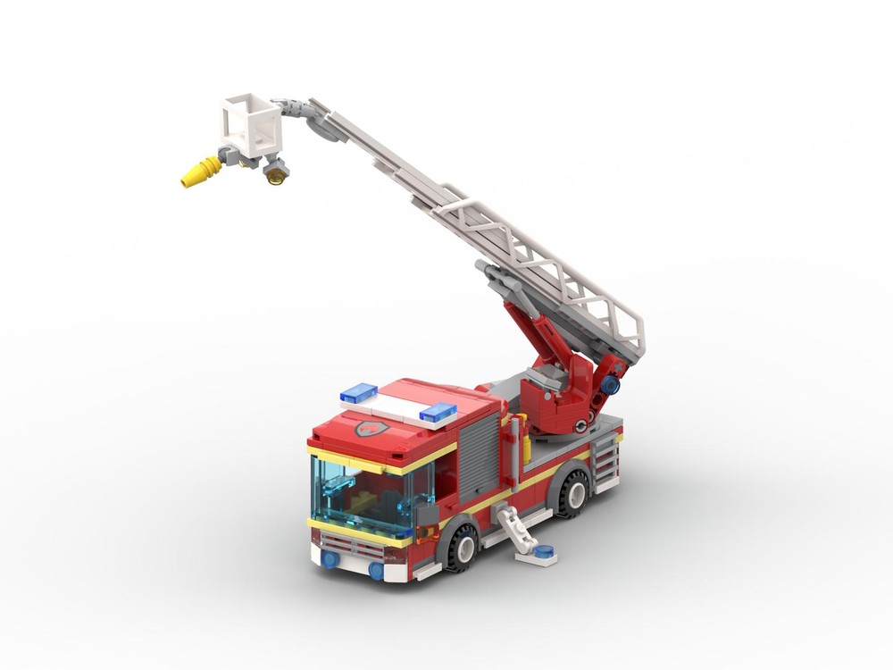 LEGO MOC-185230 European Fire Turntable Ladder / DLK by Starmix_313 ...