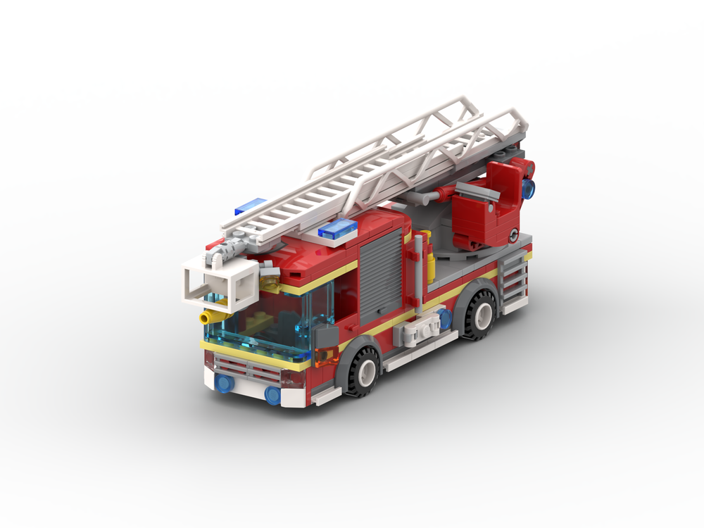 LEGO MOC European Fire Turntable Ladder / DLK by Starmix_313 ...