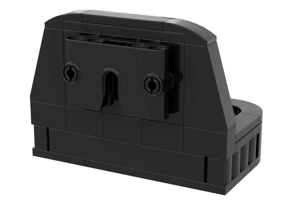 LEGO MOC Wall Mounted Minifigure Display by OrchardBuilds | Rebrickable ...