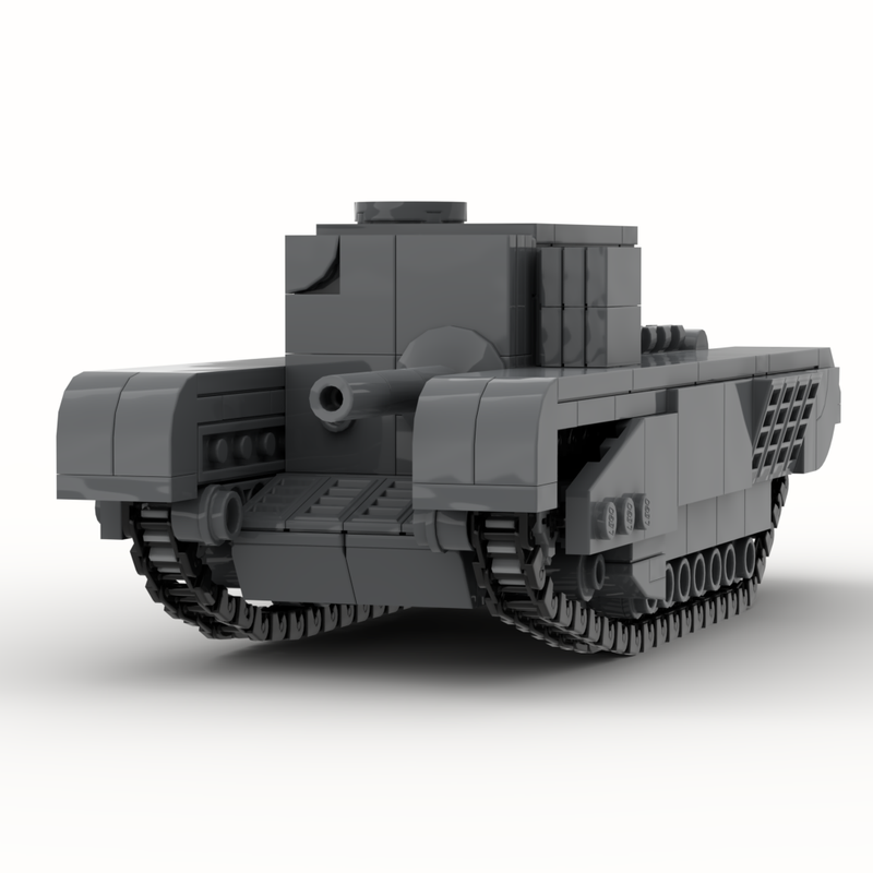 LEGO MOC Churchill 3 Inch Gun Carrier by JekPorkins6 | Rebrickable ...