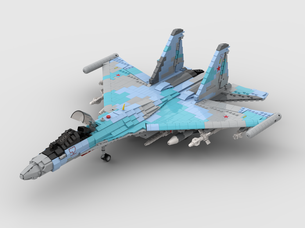 Lego Moc Su 35 By Brickmig Rebrickable Build With Lego