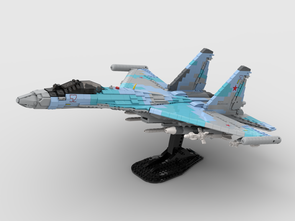 Lego Moc Su 35 By Brickmig Rebrickable Build With Lego