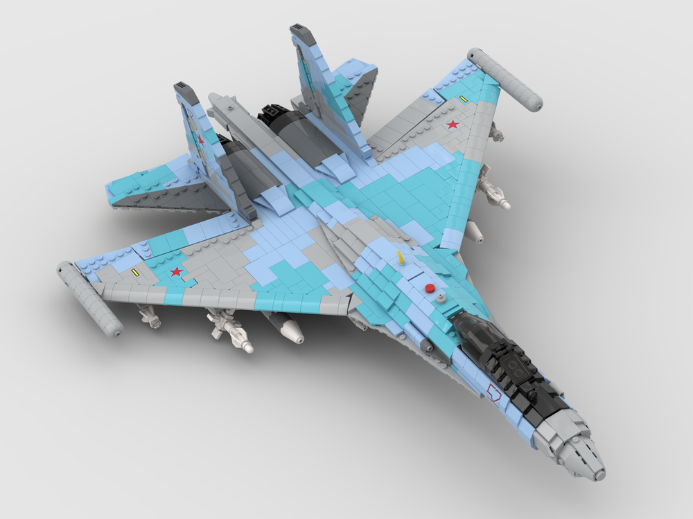 Lego Moc Su 35 By Brickmig Rebrickable Build With Lego