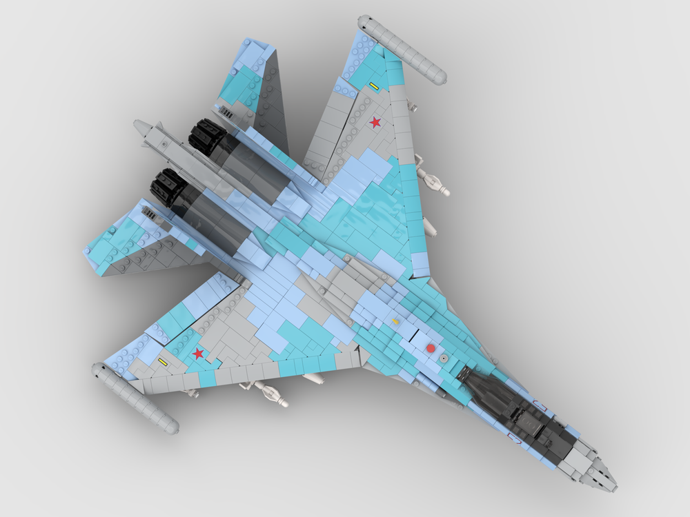 LEGO MOC Su-35 by Brickmig | Rebrickable - Build with LEGO
