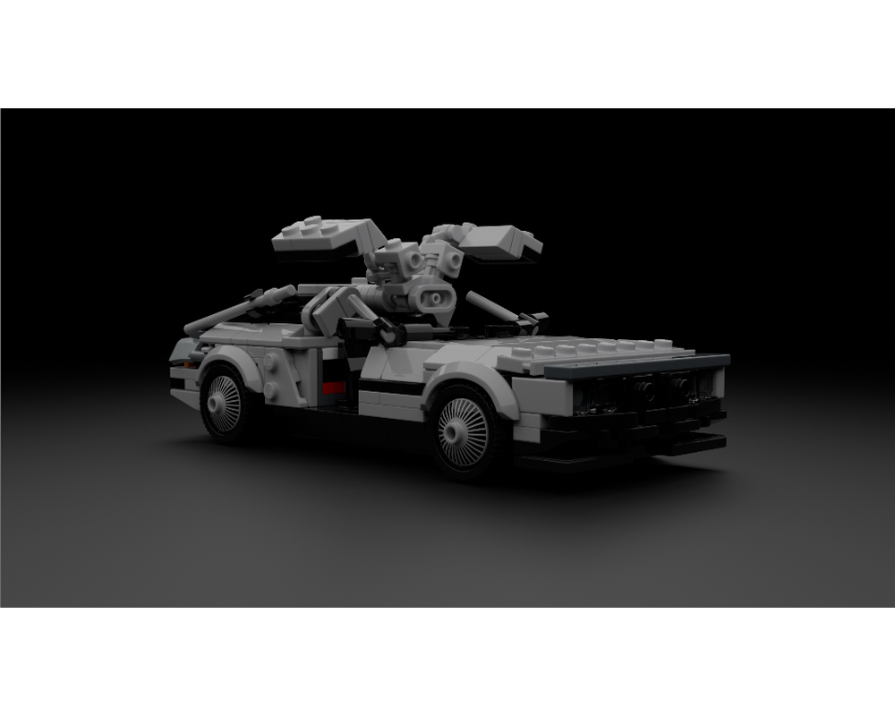 LEGO MOC Delorean DMC-12 by Thecarmoccer | Rebrickable - Build with LEGO