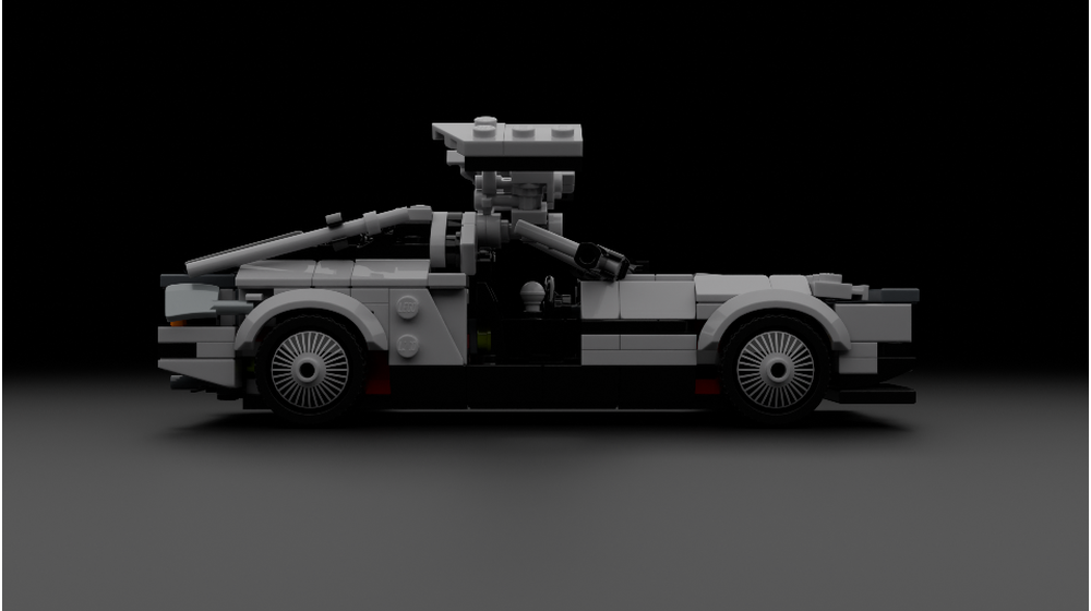 LEGO MOC Delorean DMC-12 by Thecarmoccer | Rebrickable - Build with LEGO