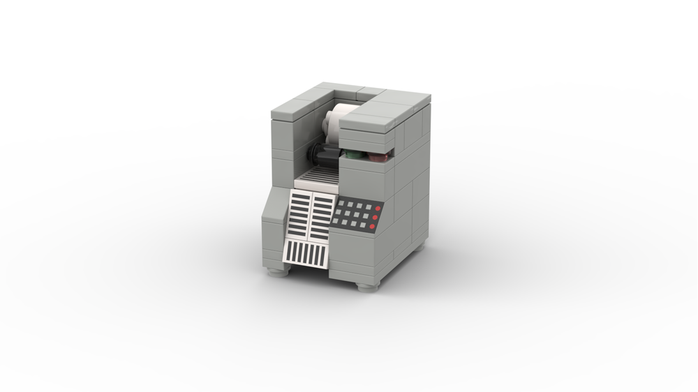 LEGO MOC PCS302 Matrix Printer 1&2 Classic Space by Polarstorm ...