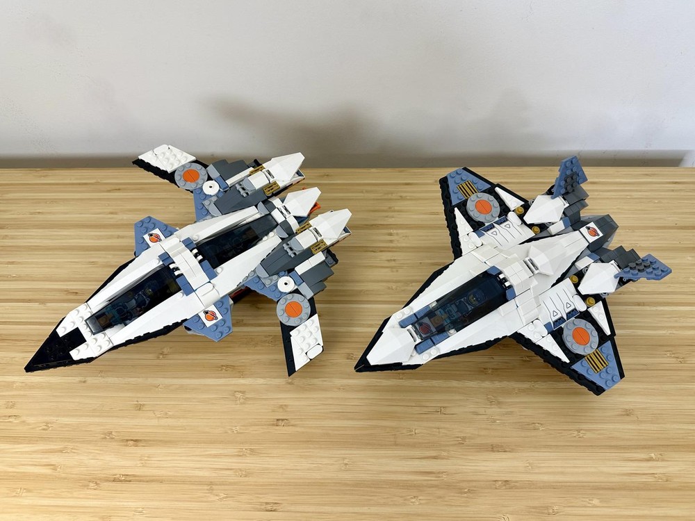 LEGO MOC 4-in-1 Alternate Builds Bundle - 2 x 60430 Interstellar ...