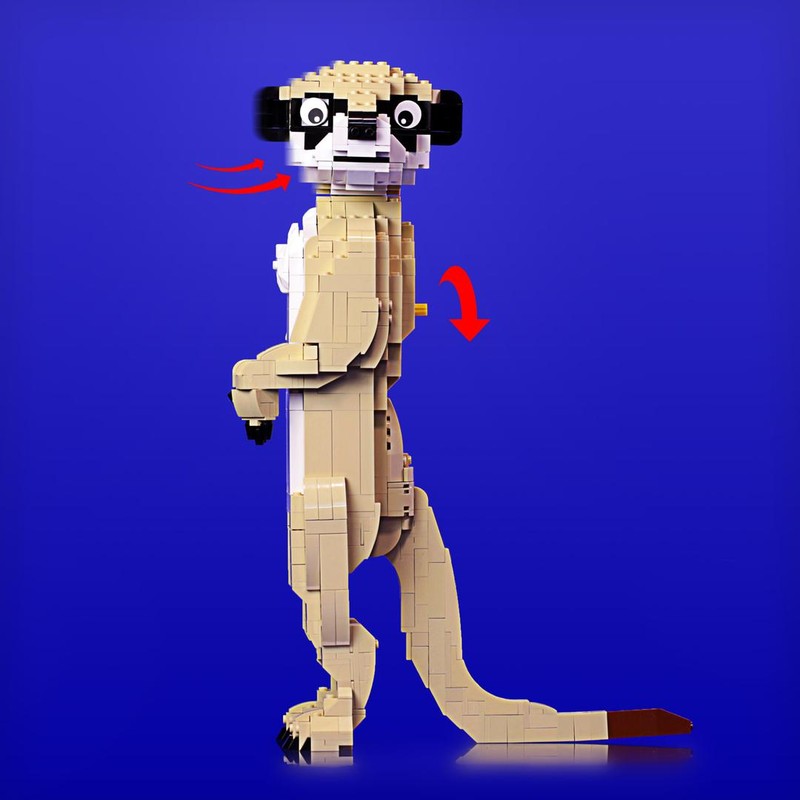 LEGO MOC Meerkat by Frostbricks | Rebrickable - Build with LEGO