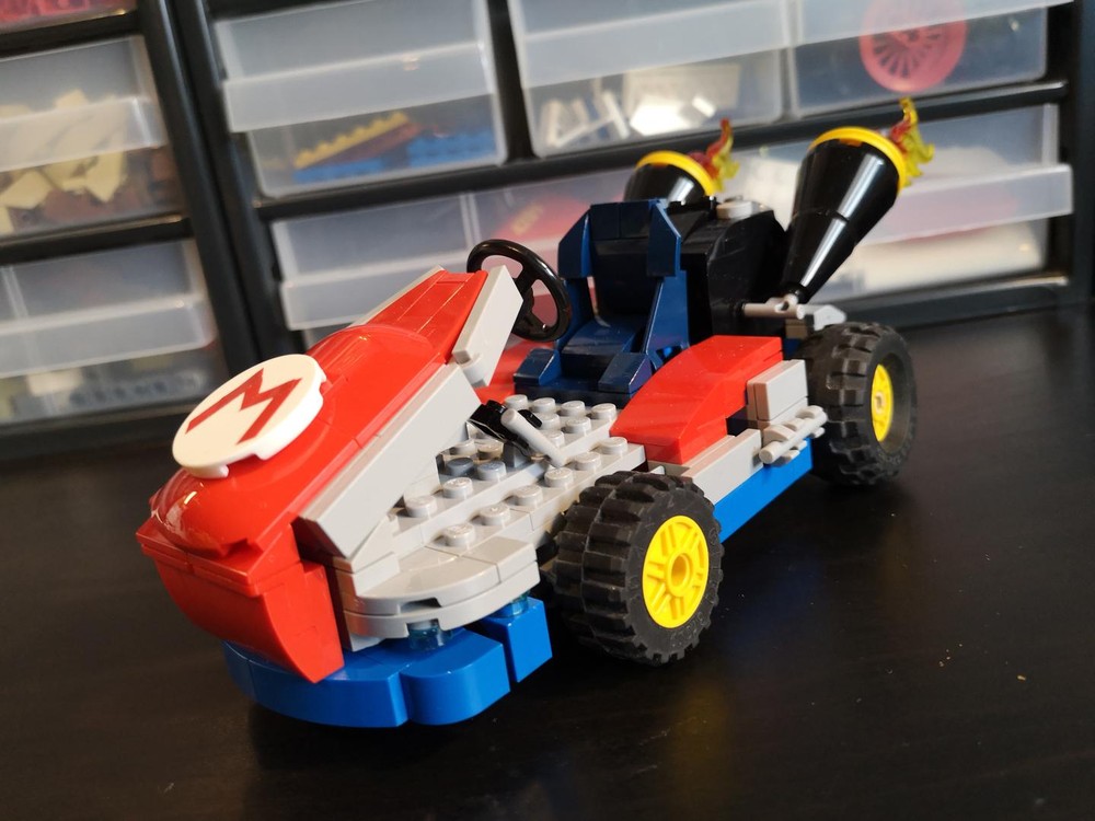LEGO MOC Mariokart 8 Standard kart by TheMarioBrick | Rebrickable ...