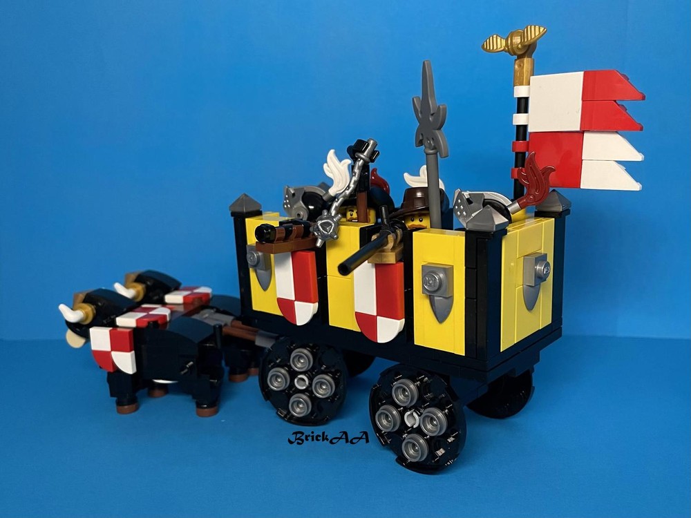 LEGO MOC War Wagon by BrickAA | Rebrickable - Build with LEGO