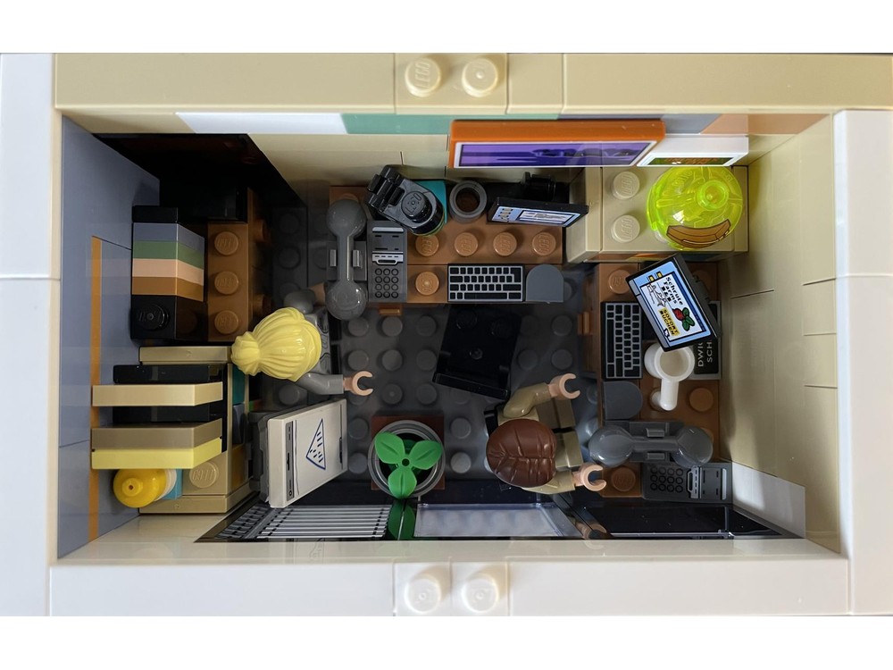 LEGO MOC Dunder Mifflin The Office Modular Alternate build of 21336 by ...