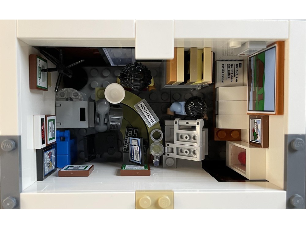 LEGO MOC Dunder Mifflin The Office Modular Alternate build of 21336 by ...