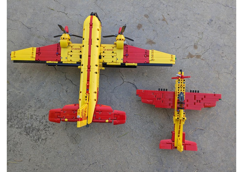 LEGO MOC P-47 Thunderbolt (42152 Firefighter Aircraft) by jpgon ...