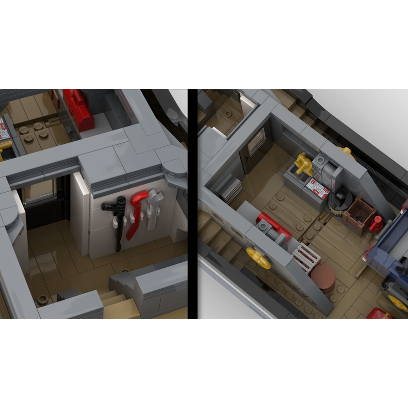 LEGO MOC Explorer's Yacht - Mini-fig scale - full interior by MrJBuilds ...