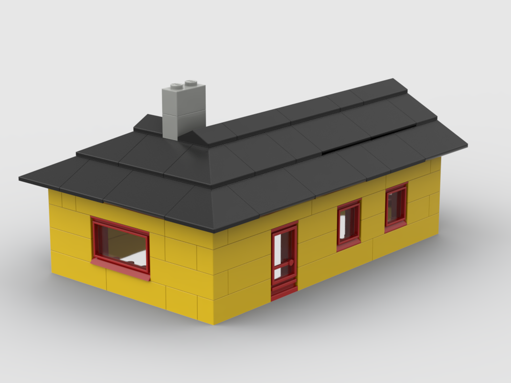 LEGO MOC Ranch Style Home Town Plan Style by normivey | Rebrickable ...