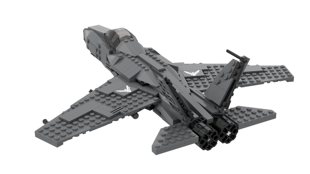 LEGO MOC Fighter Jet - 10327 Ornithopter Alternate Model by chi-bricks ...