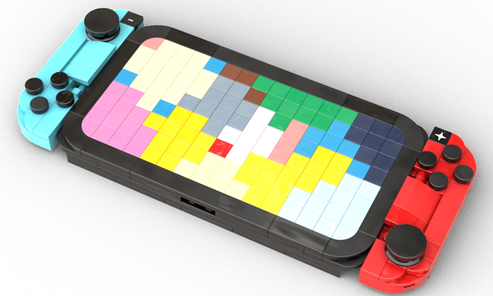 LEGO MOC Nintendo switch by Сергійs | Rebrickable - Build with LEGO